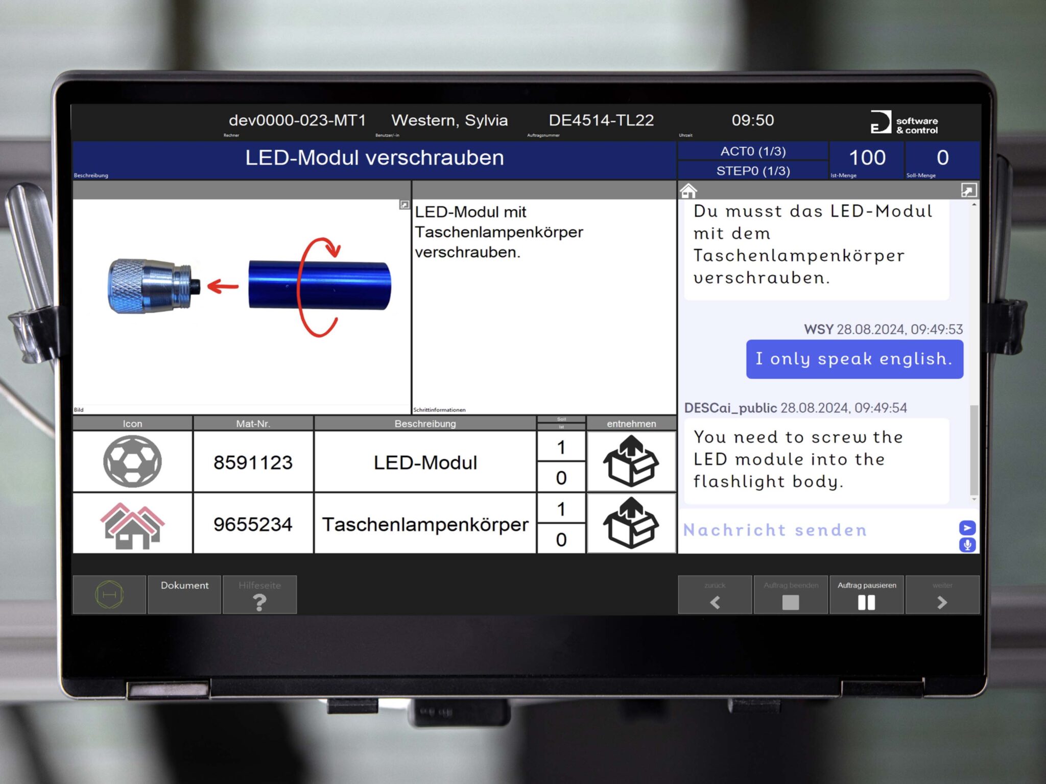 workstAItion 5.0 and the concept Vision-as-a-Service | DE software & control